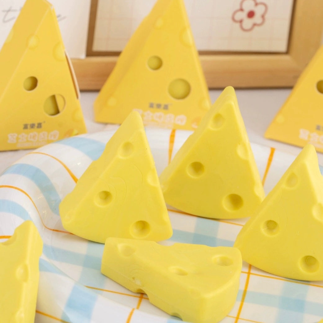 Cheese Shape Eraser – Mr.Pen