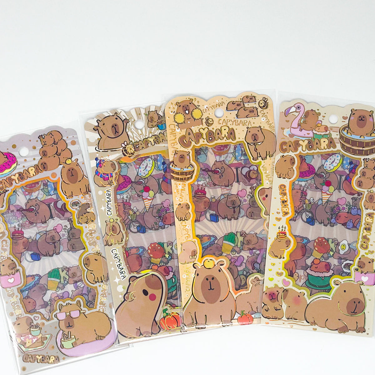 Capybara Sticker Pack – Mr.Pen