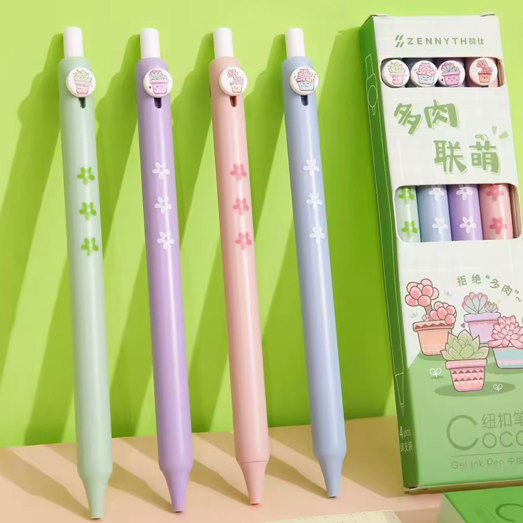 Zennyth Coco 4pcs Gel Ink Pens – Mr.Pen
